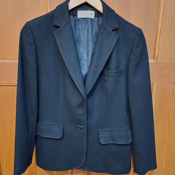 Evan Picone | Jackets & Coats | Evan Picone Womens Black Blazer Size 4 ...